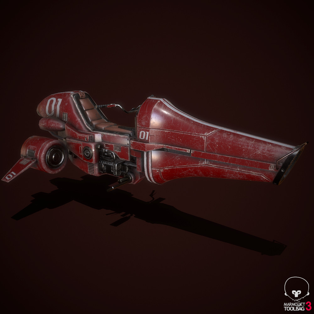 ArtStation - Hover Bike