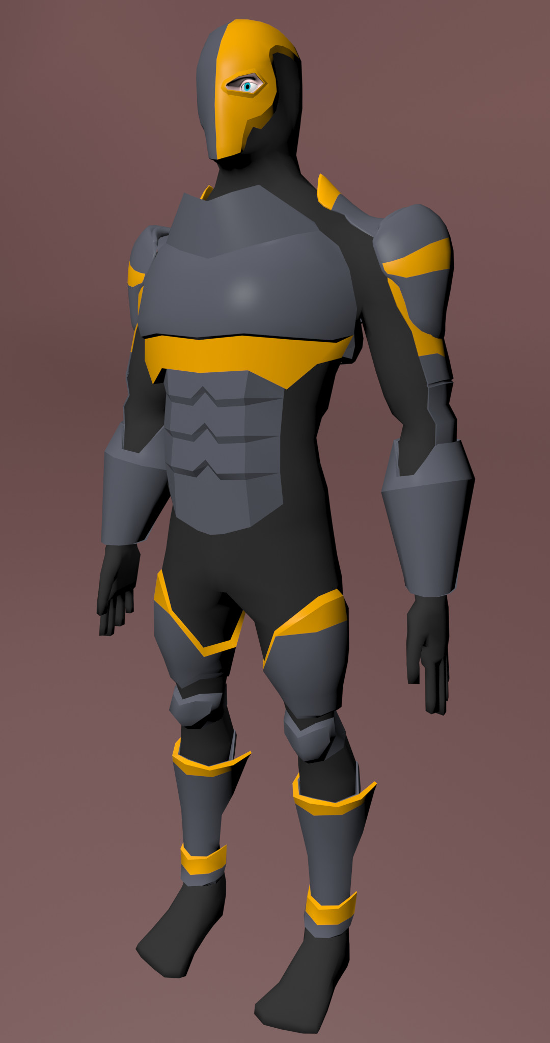 ArtStation - Deathstroke Base Mesh