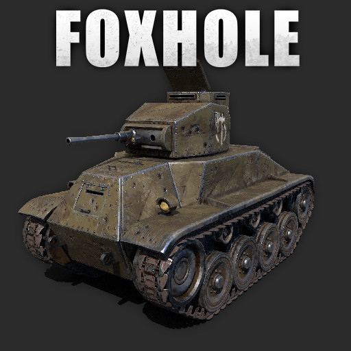 ArtStation - Foxhole - Colonial Light Tank H5 "Hatchet"