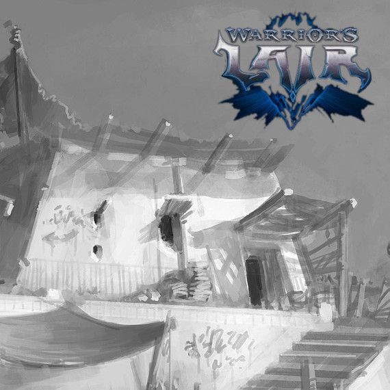 ArtStation - Warrior's Lair (Ruin) Concept Art