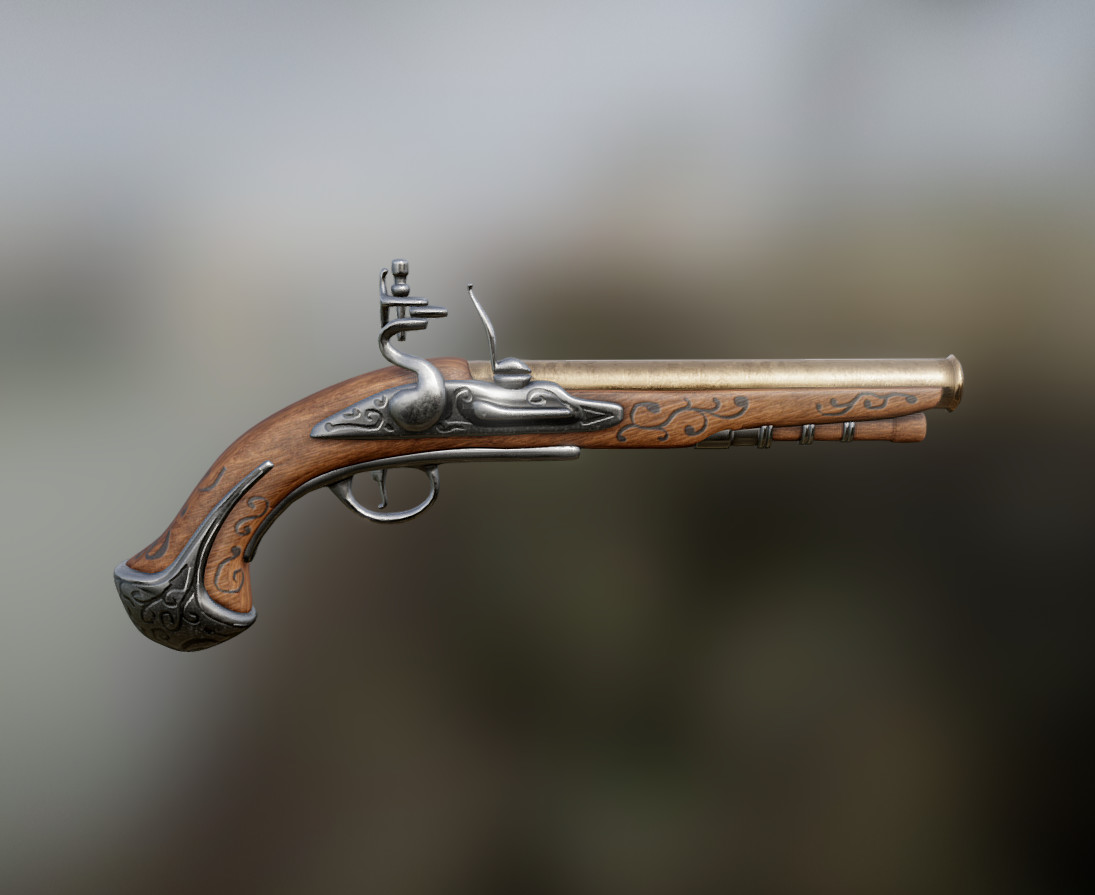 ArtStation - Pirate Weapons