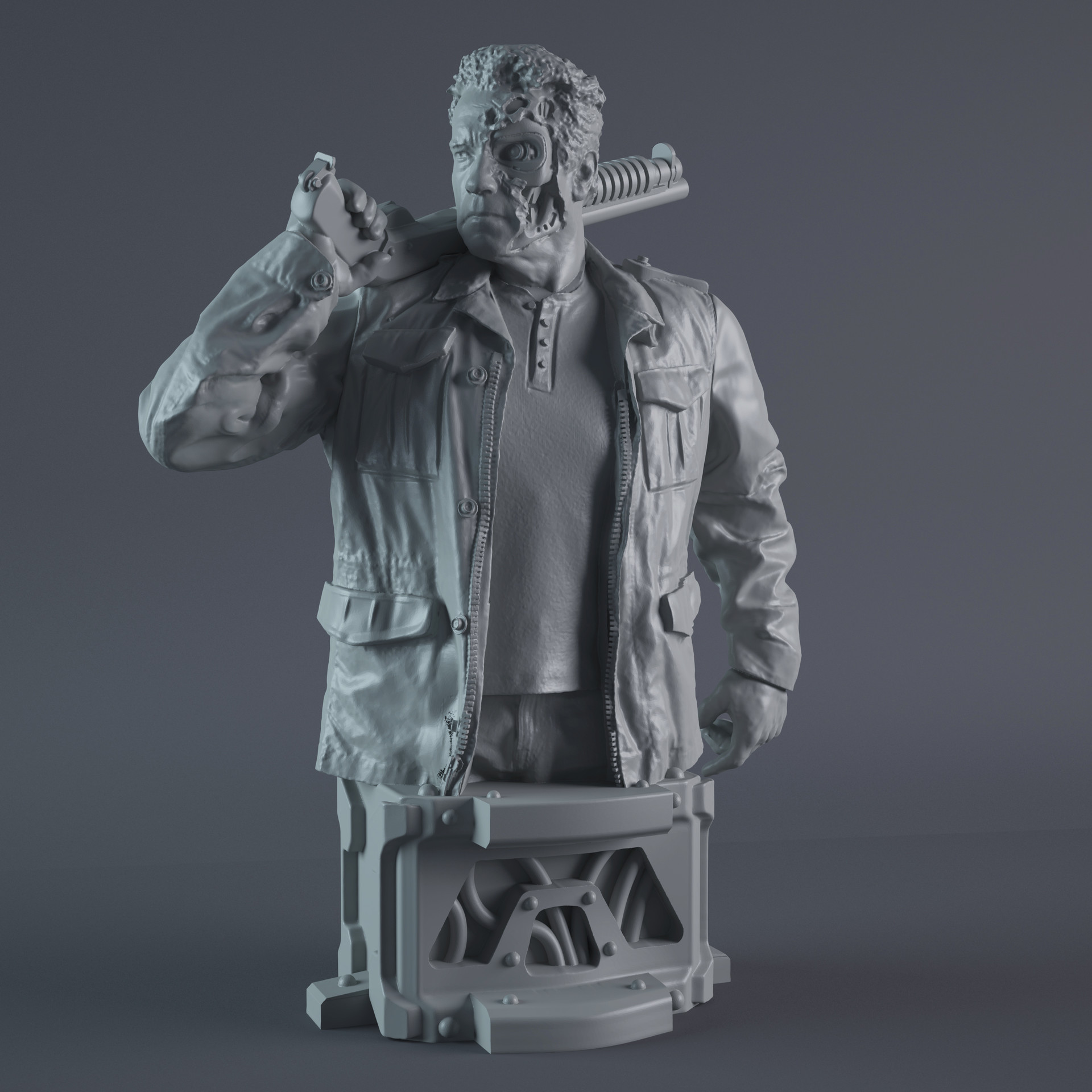 ArtStation - Terminator Genysys miniature game