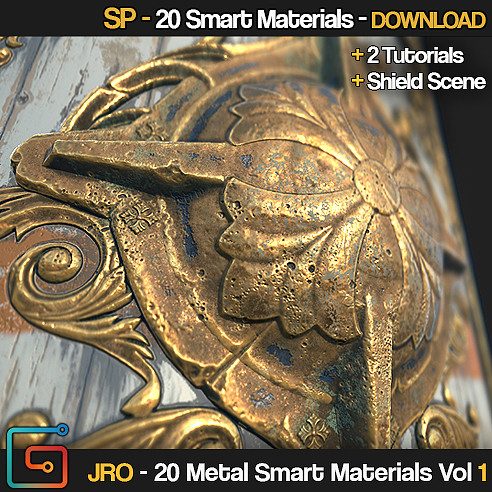 ArtStation - SP - 20 Metal Smart Materials Vol1