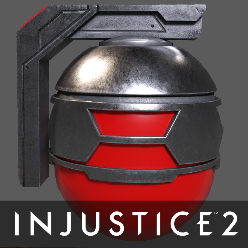 ArtStation - Injustice 2 - Red Solar Grenade (Cinema)