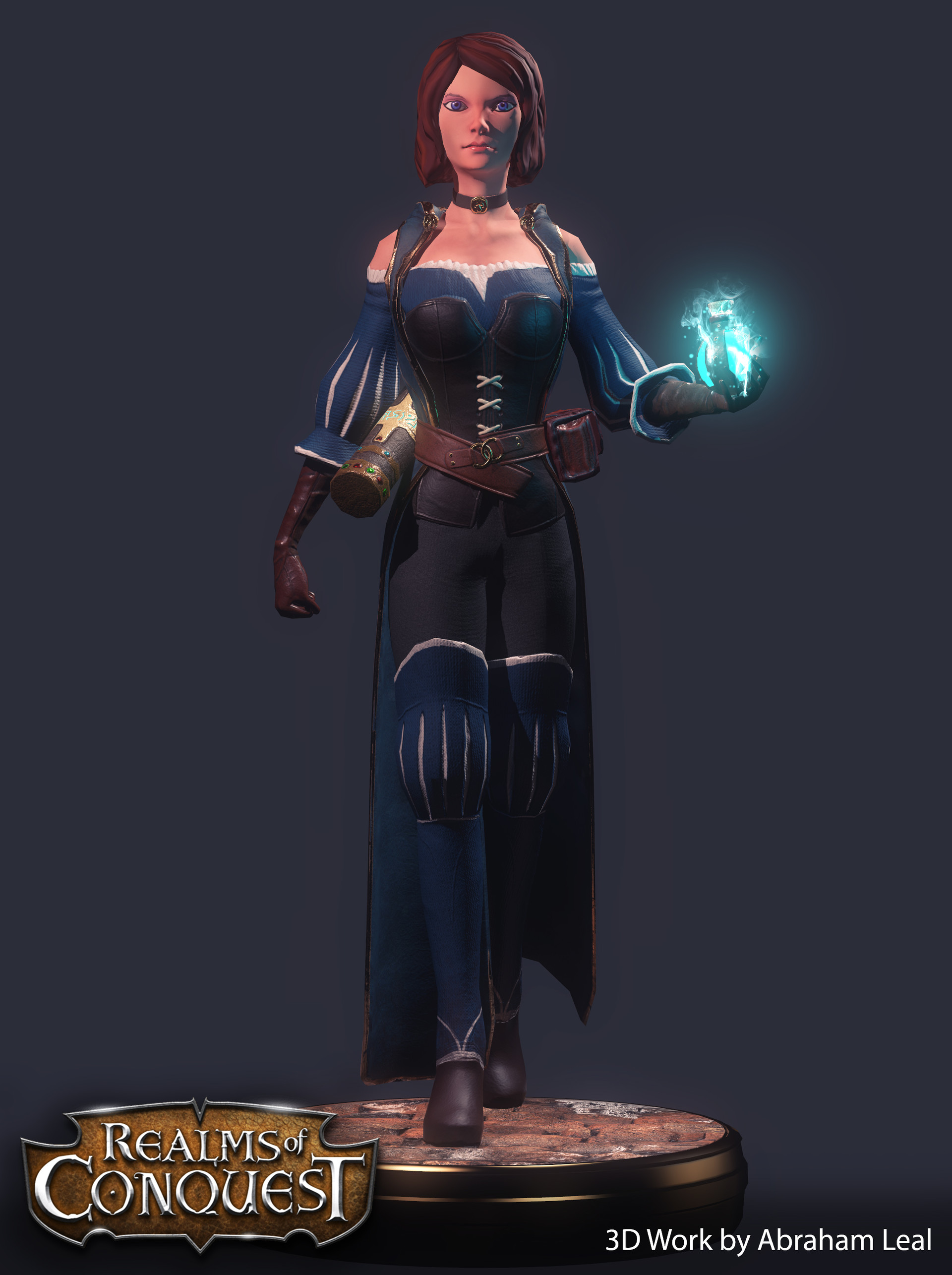 ArtStation - Kingdom Sorceress - Realms of Conquest