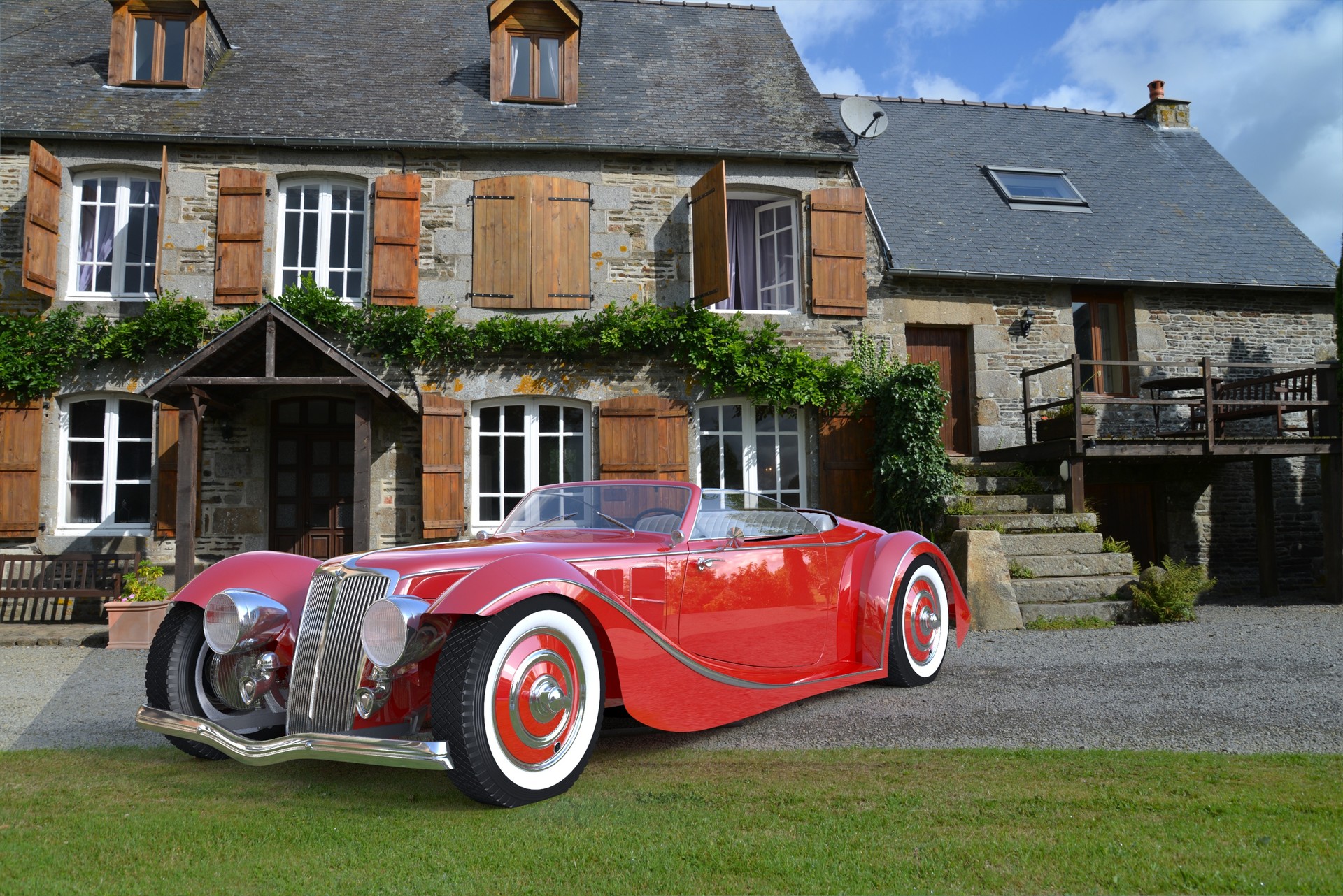 ArtStation - 30 coachbuilt car