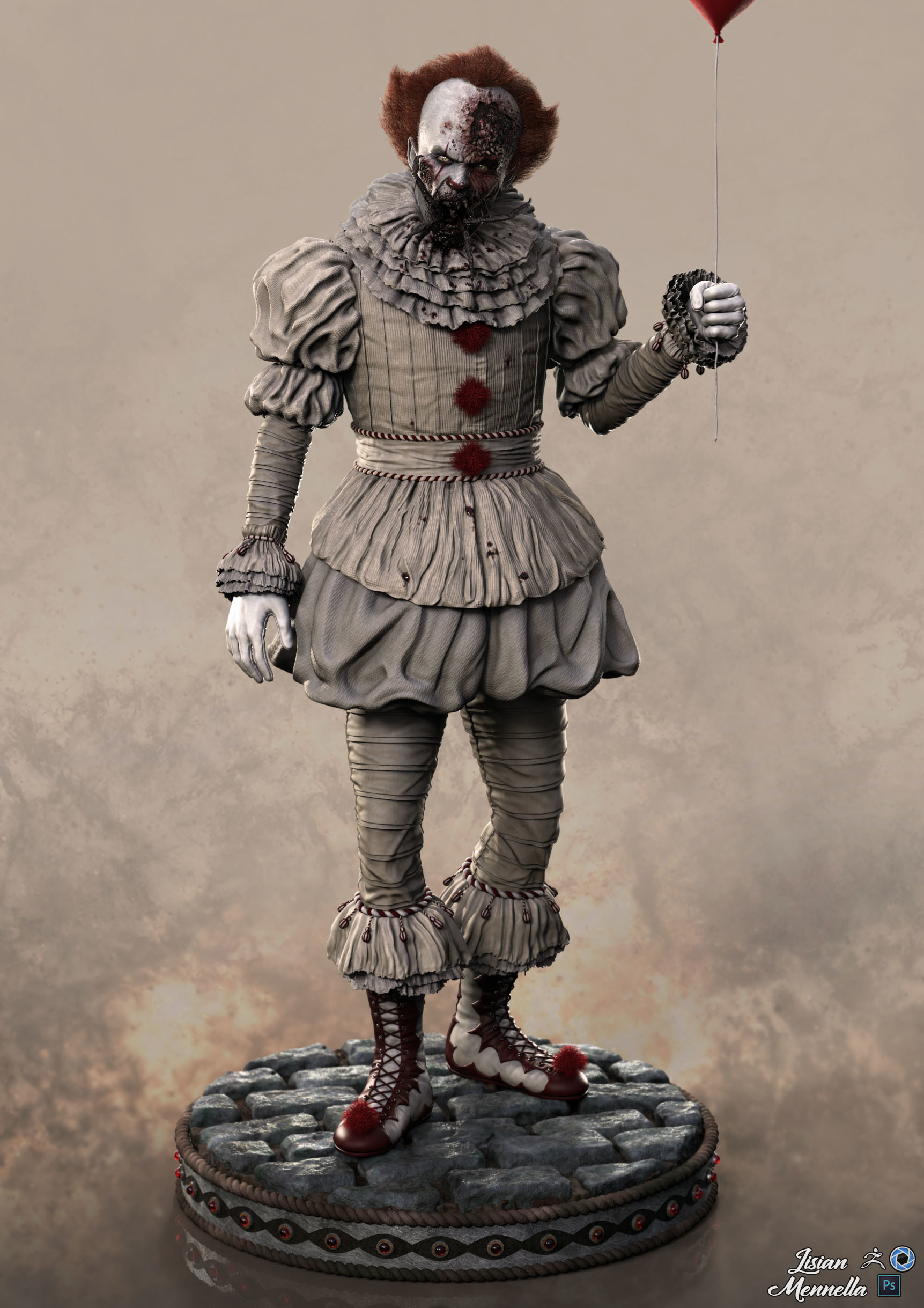 Lisian Mennella - It 2017 - Pennywise