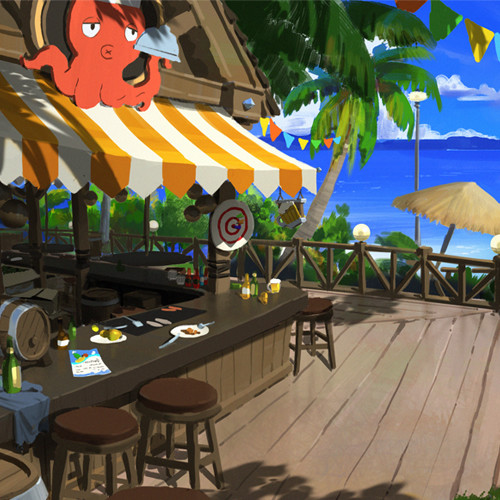 ArtStation - Sunshine beach - game design demo