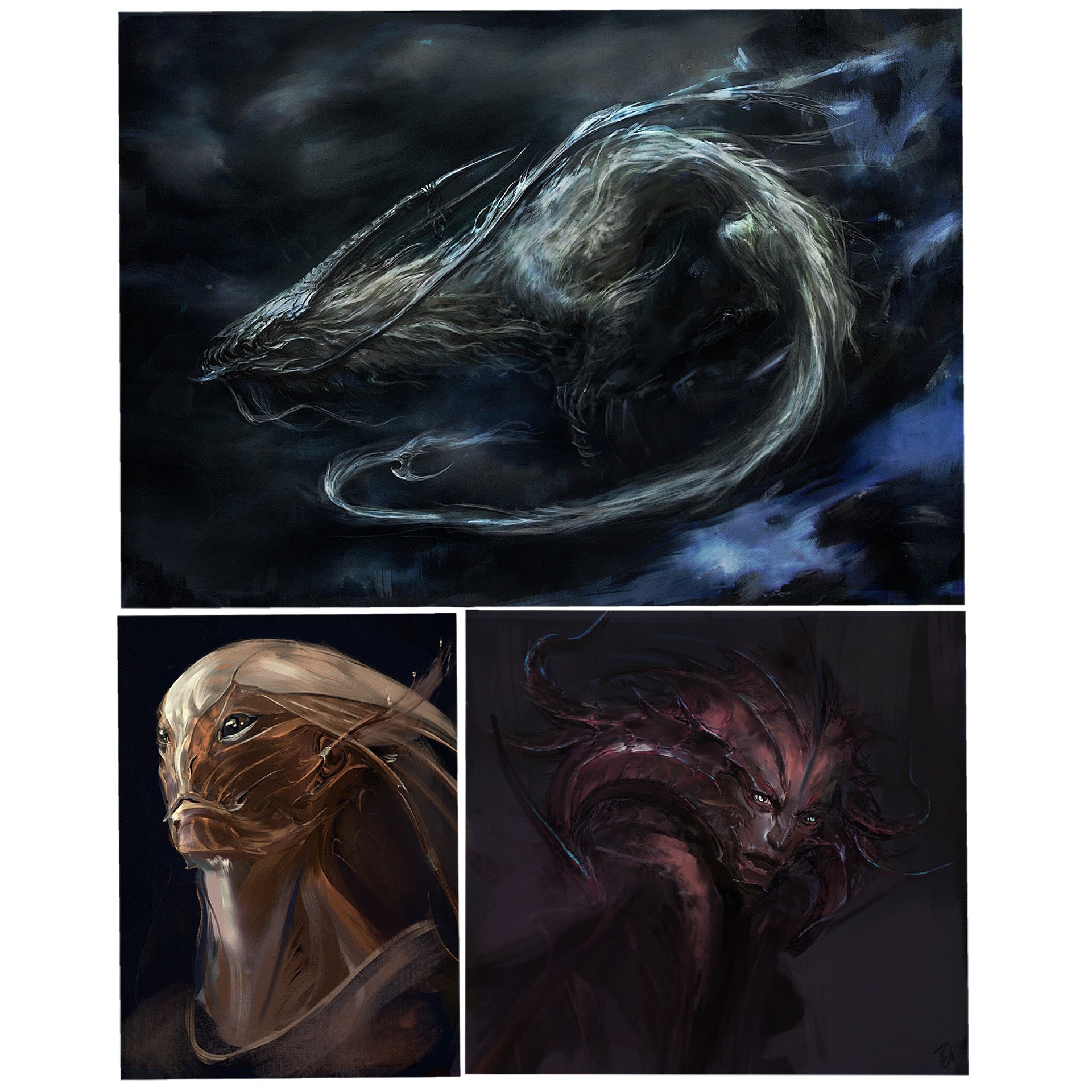 ArtStation - Doodling on Ipad with Procreate