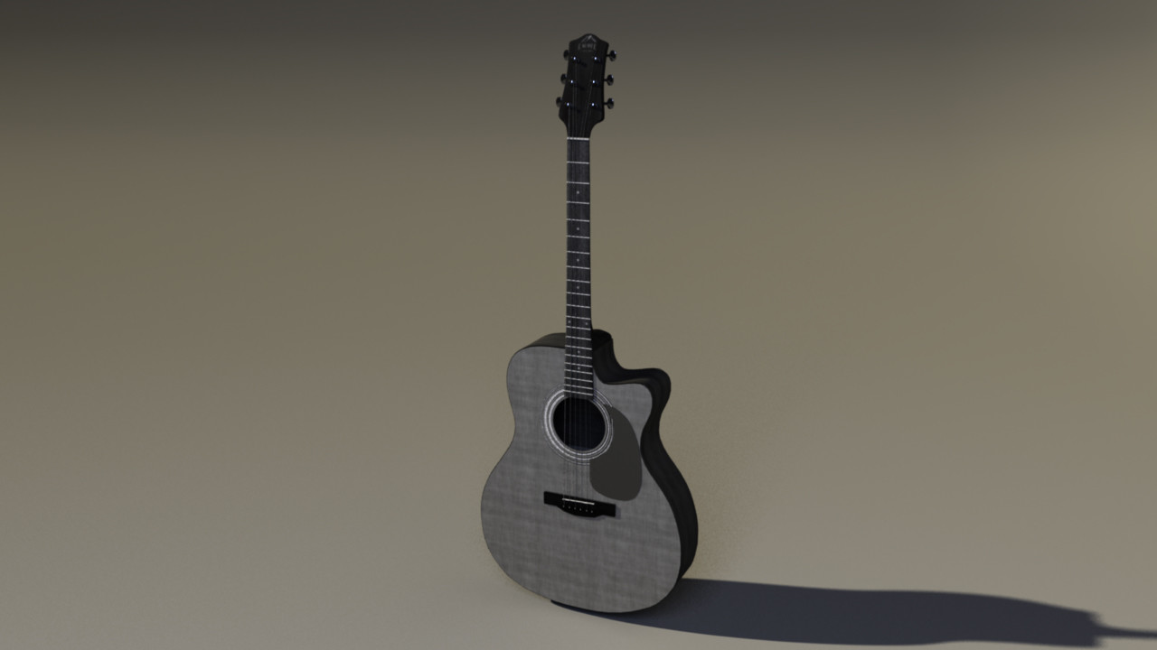 ArtStation - Guitar Model