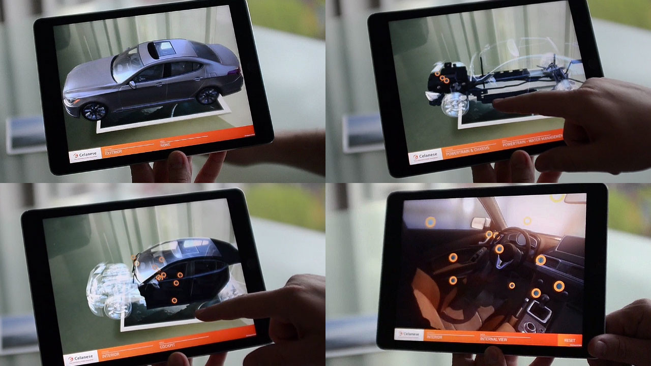 ArtStation - A.R. iPad app - Car Schematic