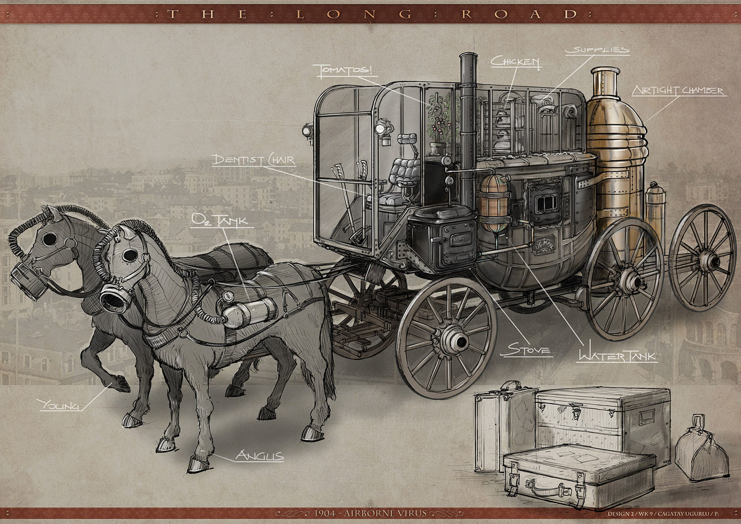 ArtStation - The Long Road