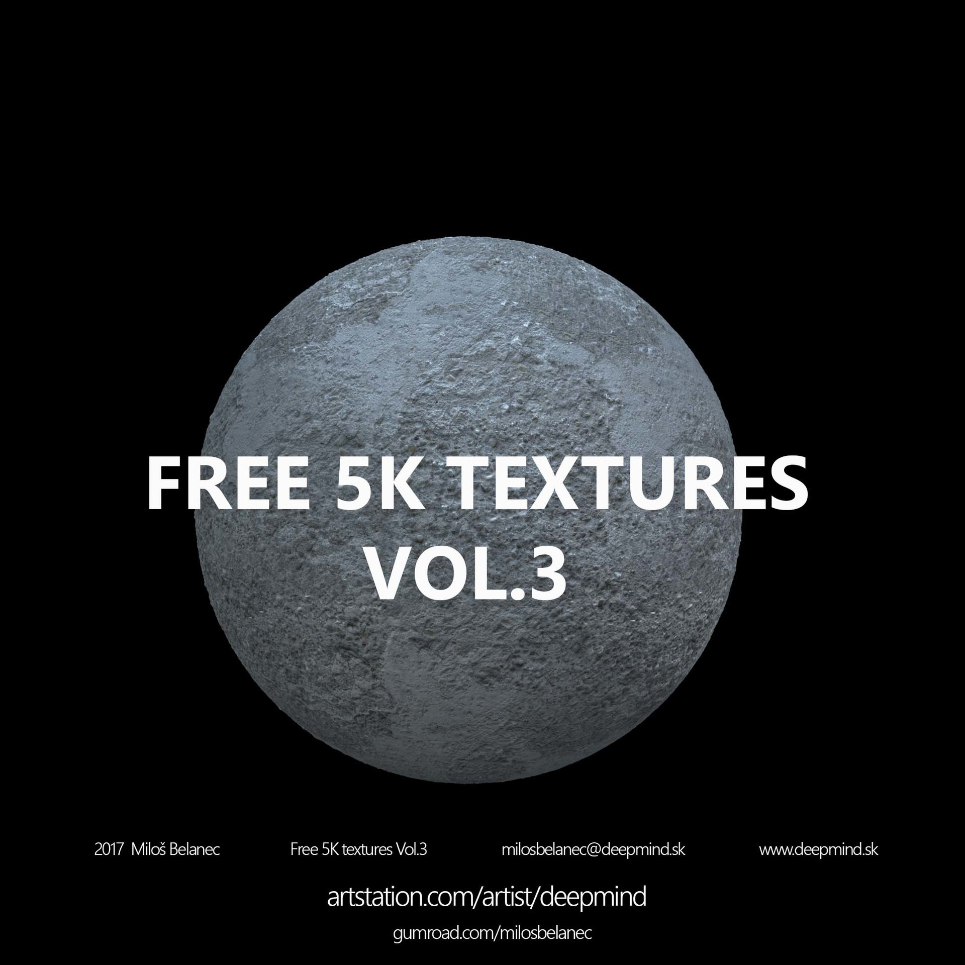 ArtStation - 5K textures of Concrete _3