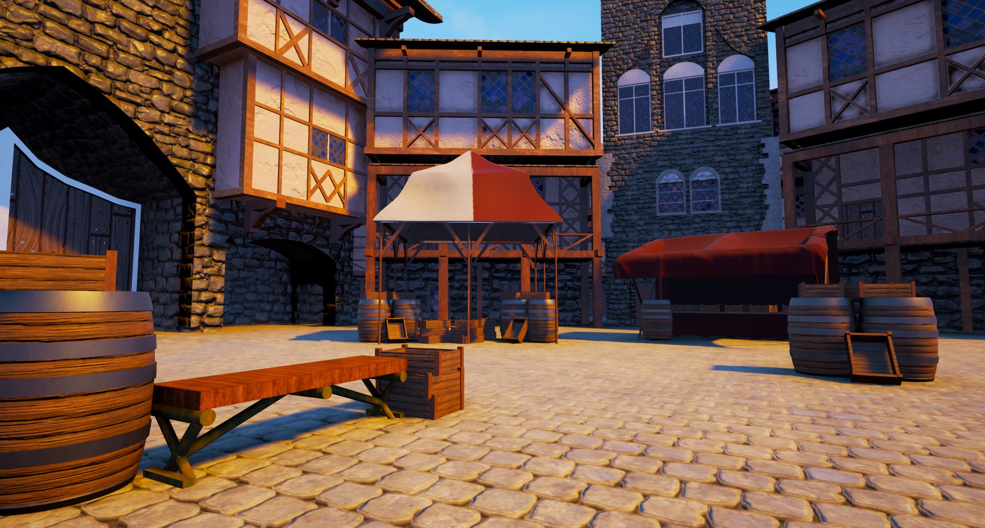 ArtStation - The Witcher 3 novigrad - Training