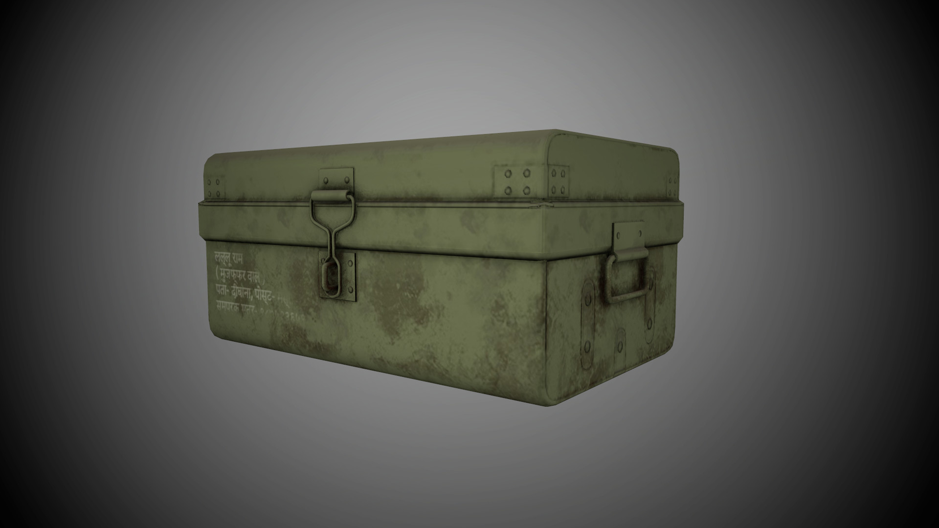 ArtStation - Gaming props model ( low poly)