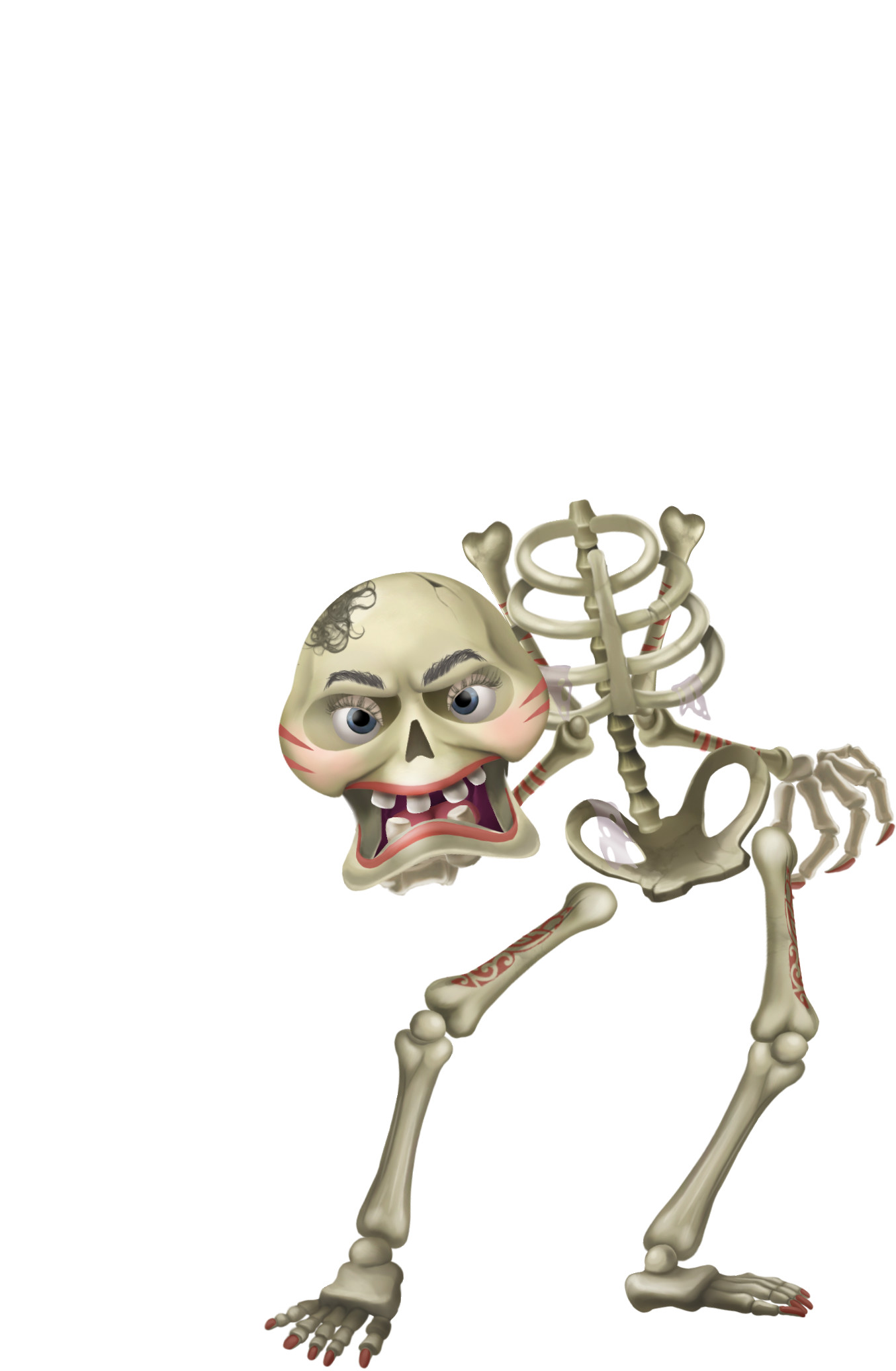 ArtStation - Complex Skeleton Animation