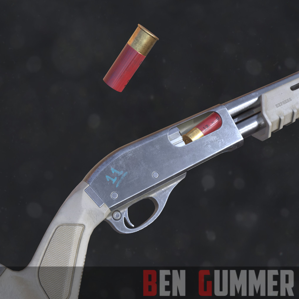 ArtStation - Remington 870