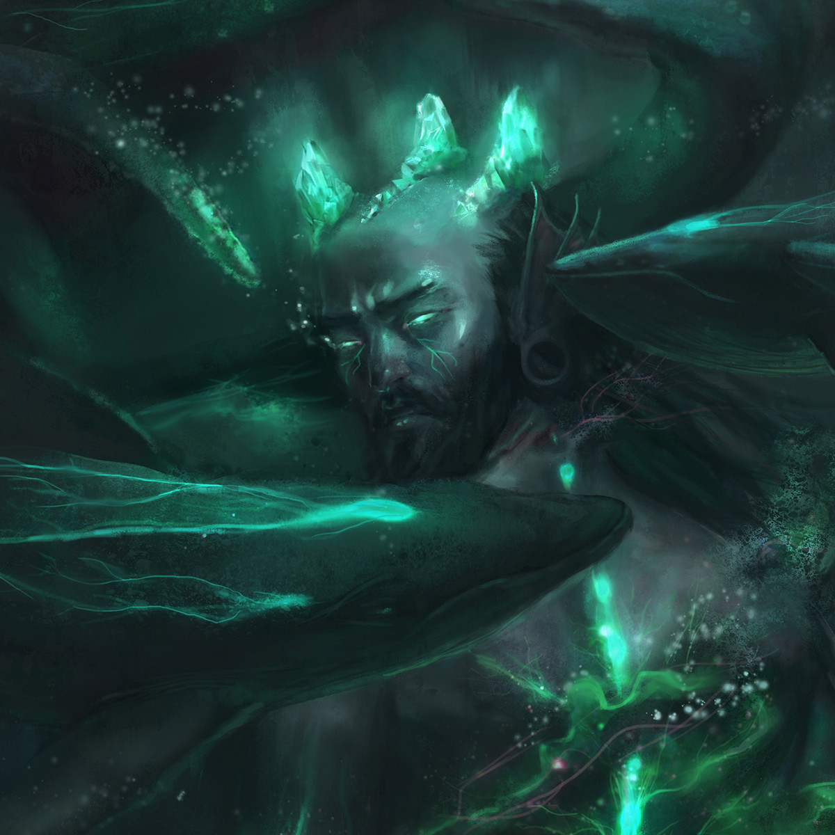 ArtStation - Ulmo, Guardian of the Ancient Waters