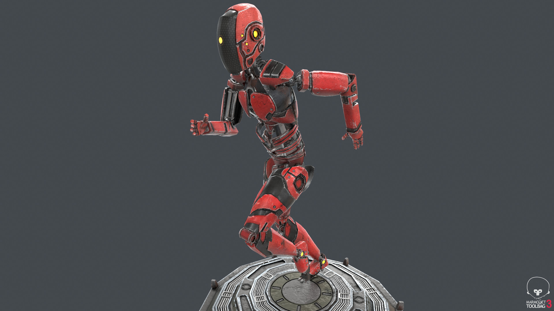 ArtStation - Robot Game Character