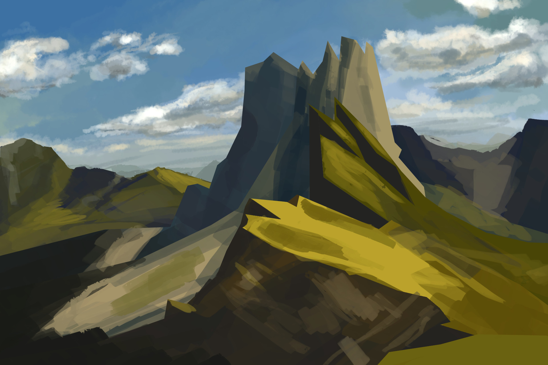 ArtStation - Landscape Speedpaints