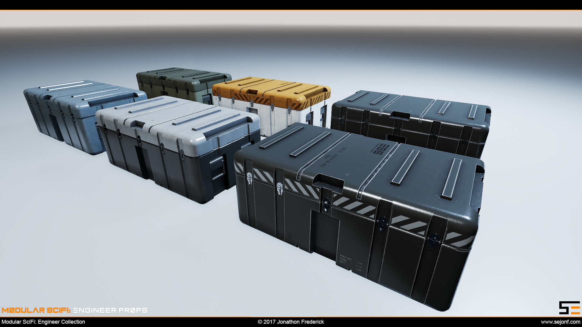 ArtStation - Modular SciFi: Engineer Props