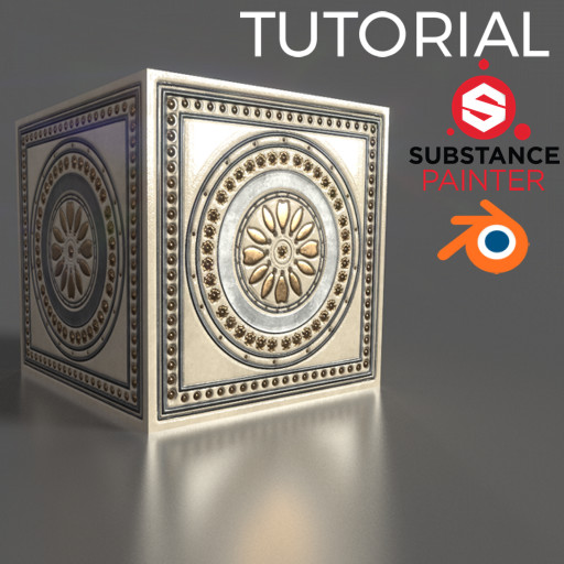 ArtStation - [Tutorial] Intricate Tiles with Blender and Substance Painter