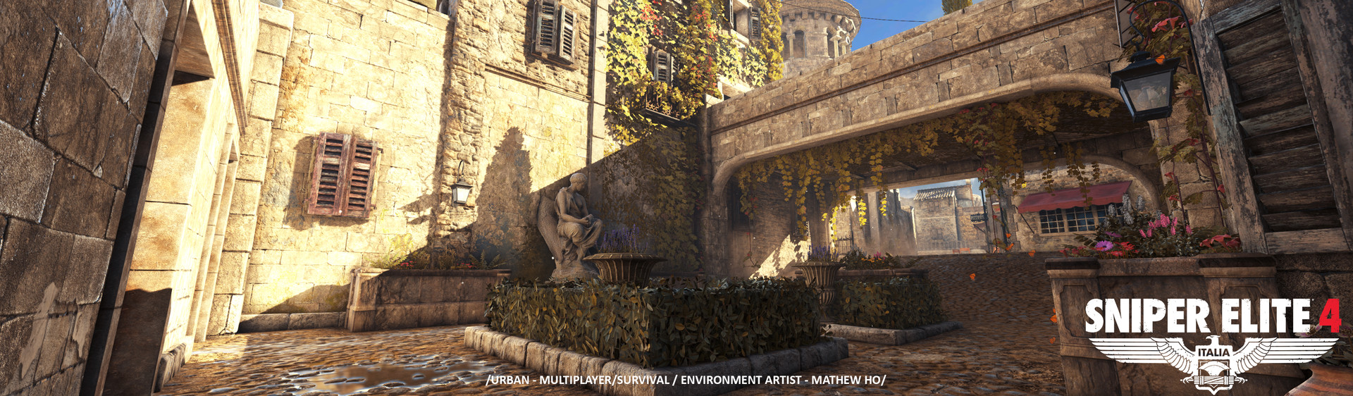 ArtStation - Urban - Multiplayer/Survival - Sniper Elite 4