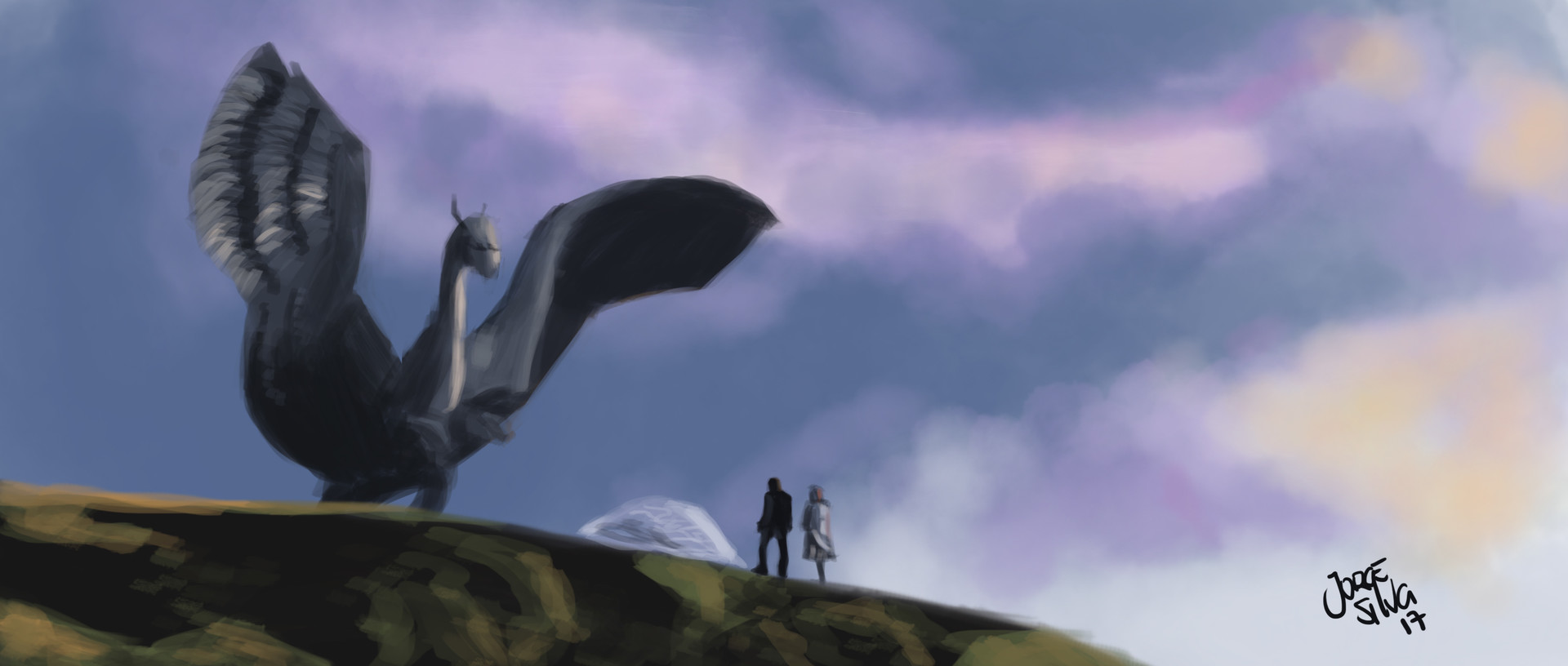 ArtStation - 30 min Saphira Sketch