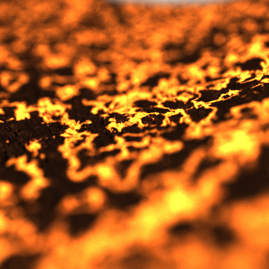 ArtStation - Maya lava shader
