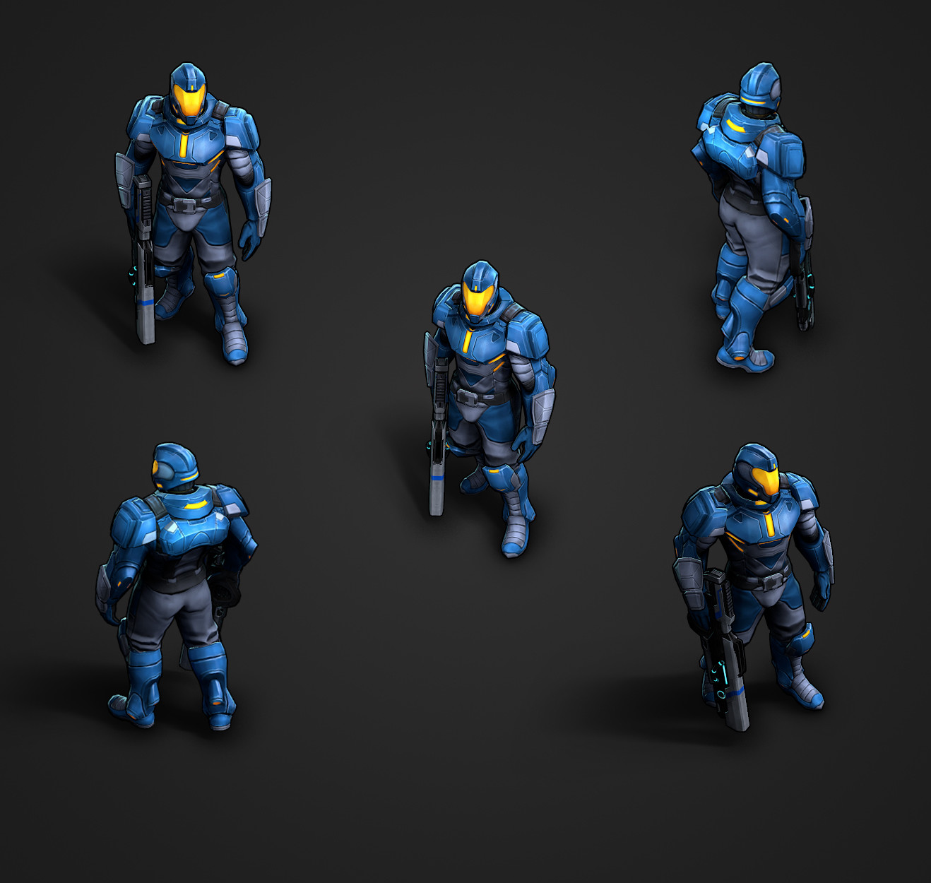 ArtStation - Sci fi Soldier