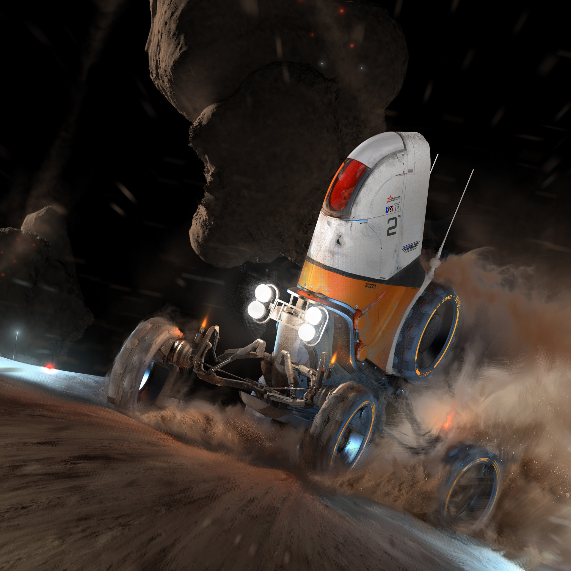 ArtStation - Chiron 500 - Space Buggy Concept