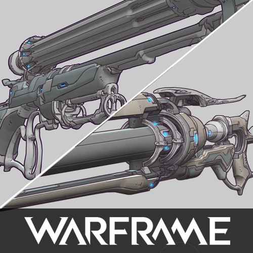 ArtStation - Warframe: Tenora and 'other' Rifle