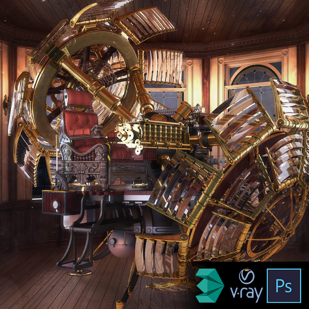 ArtStation - The time Machine