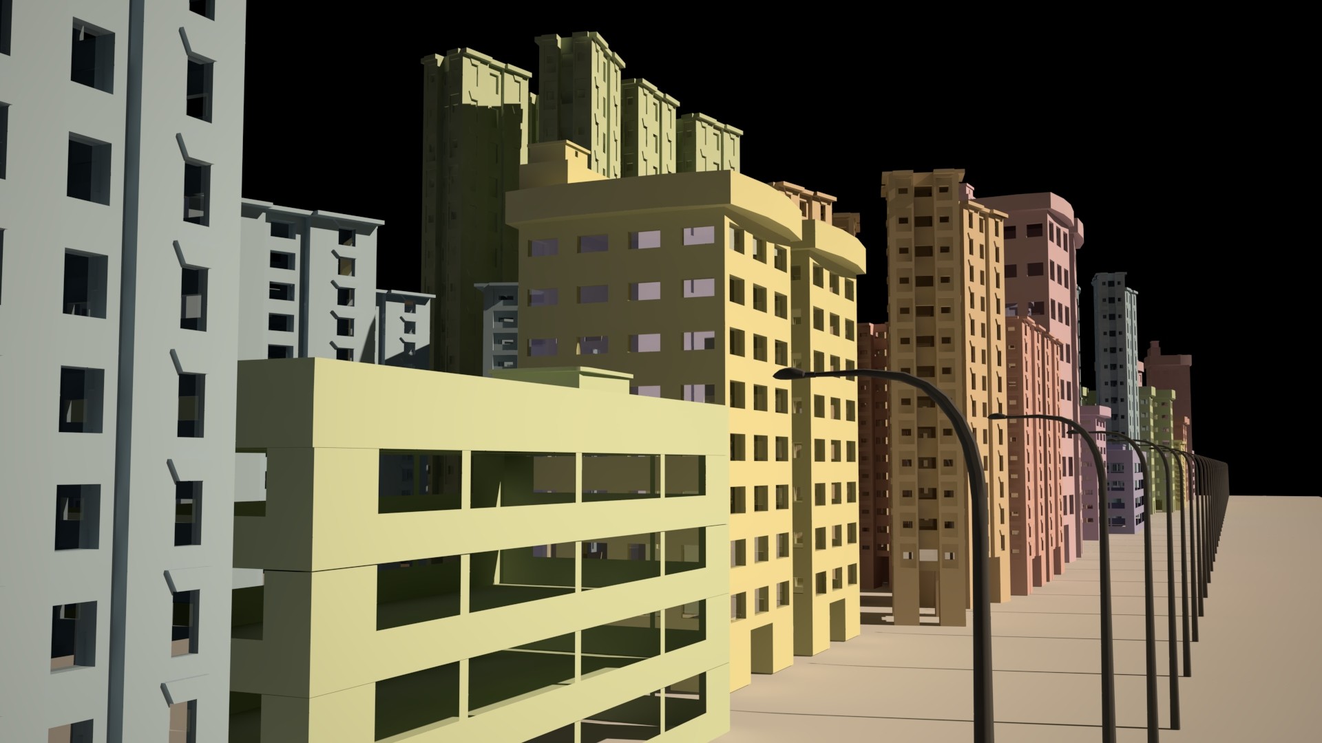 ArtStation - 3D Buildings