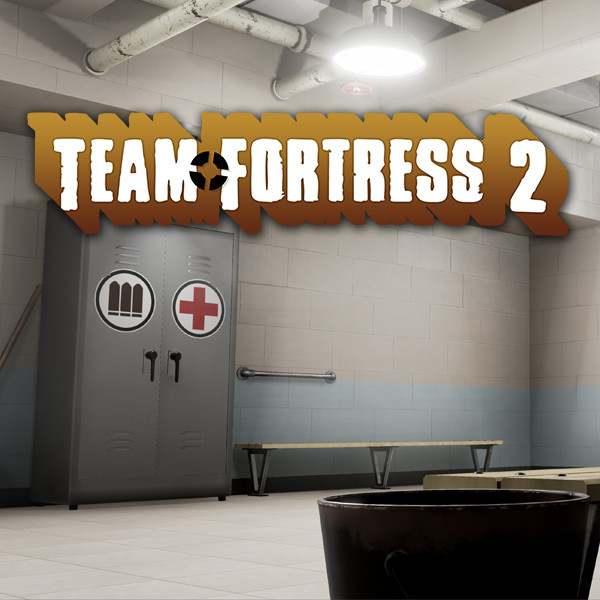 ArtStation - Recreating Team Fortress 2: 2Fort spawn Unreal 4