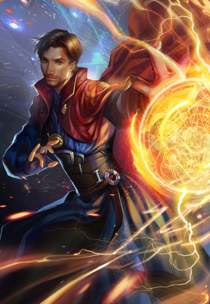 ArtStation - doctor strange fan art