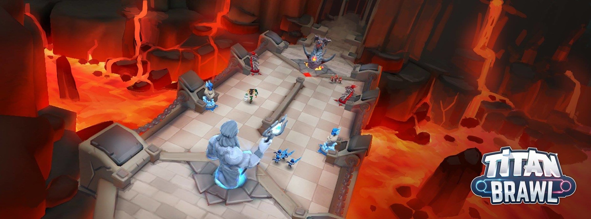 ArtStation - Titan Brawl - Lava Arena