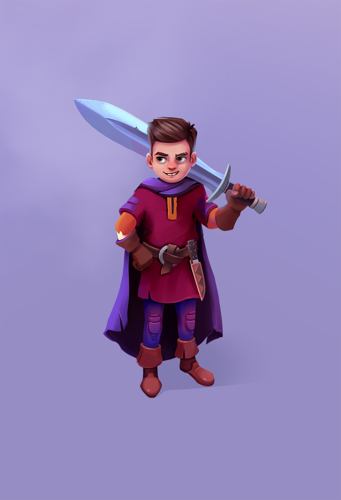 ArtStation - Character design " Hero"