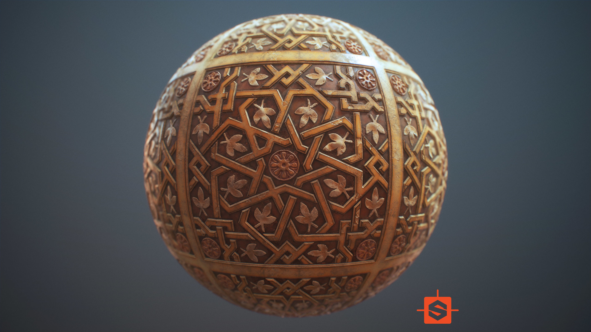 ArtStation - Material Practice - Decorative Tile
