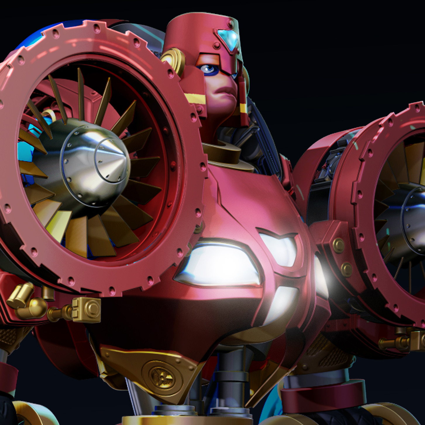 ArtStation - Bucket Man v3.0