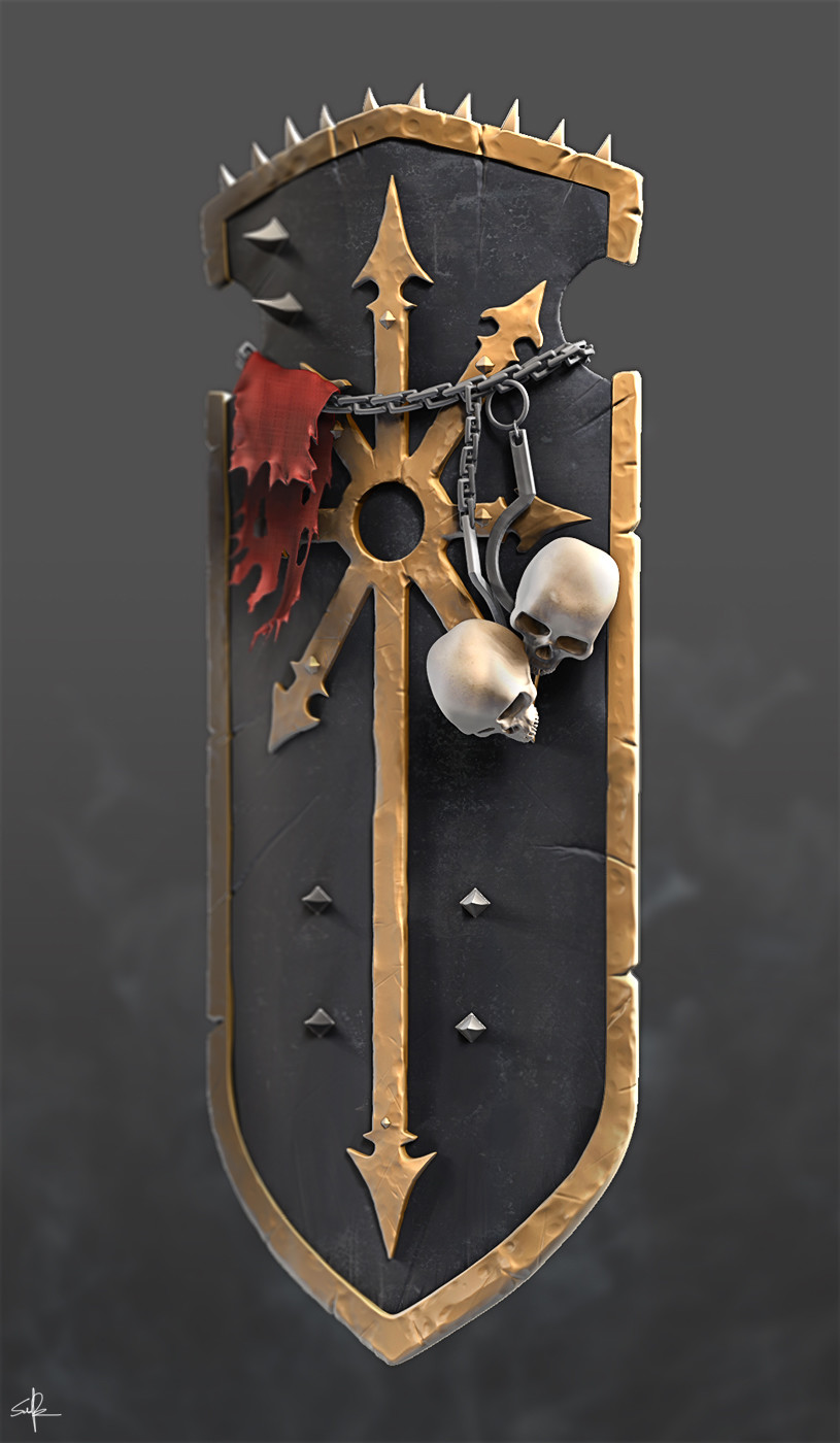 ArtStation - Chaos Shield Sculpt