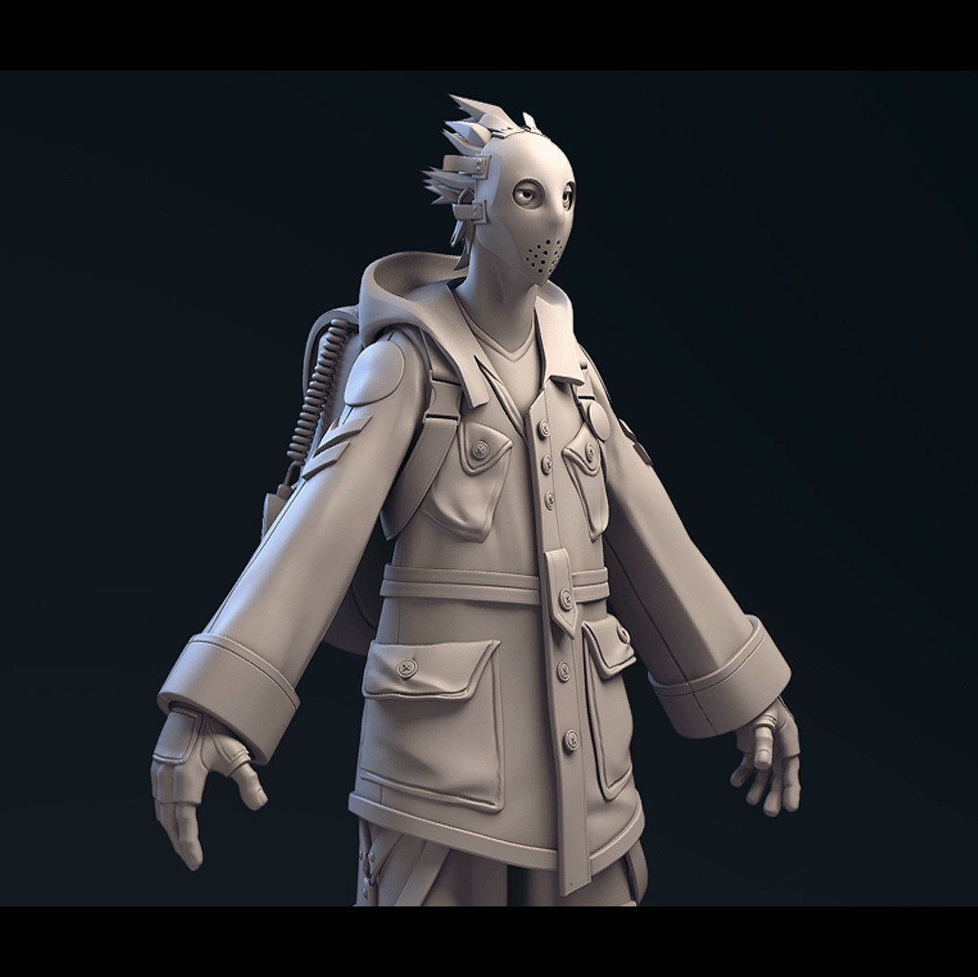 ArtStation - Dead Rivals Main Character