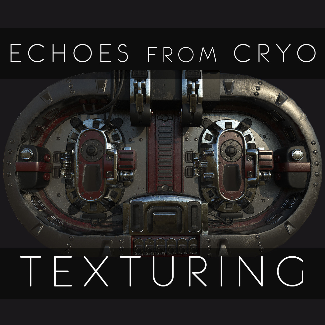 ArtStation - texturing_sci_fi_project