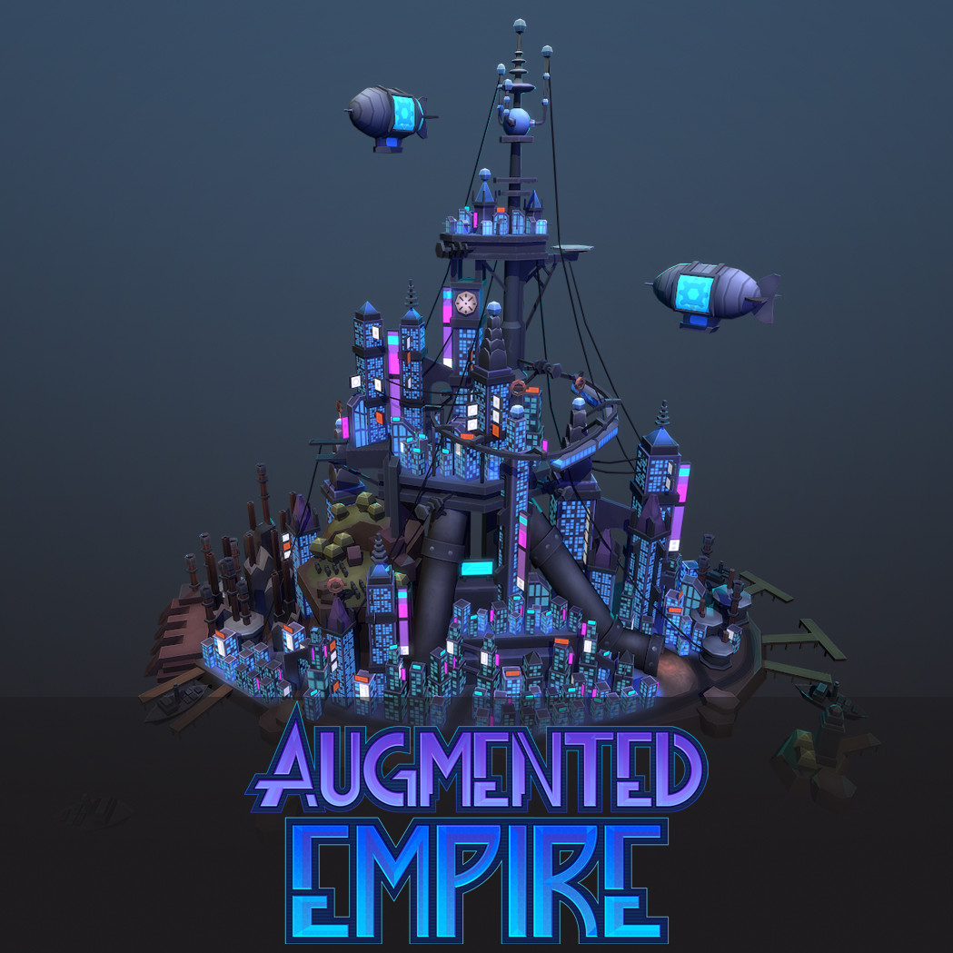 ArtStation - Augmented Empire - City Map, Tobias Koepp