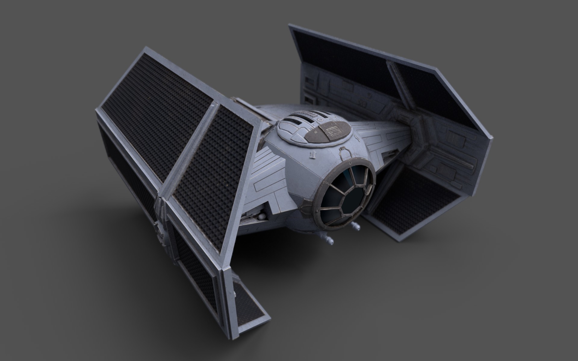 ArtStation - Darth Vader's TIE Advanced X1