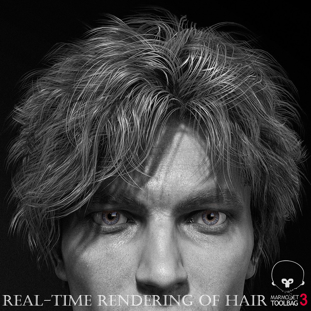 ArtStation - Real-time rendering of hair