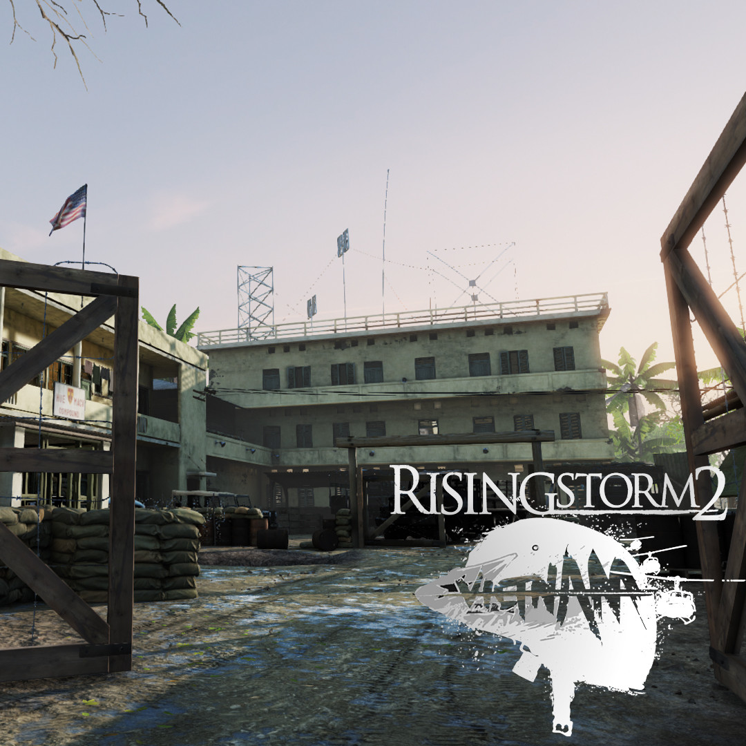 ArtStation - Rising Storm 2 : Vietnam - Compound (2017)