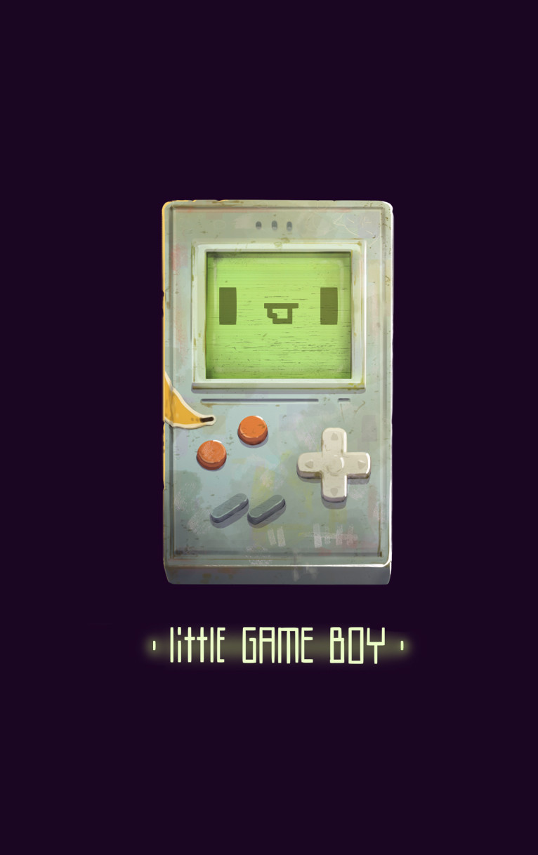 ArtStation - LITTLE GAME BOY(GIF)