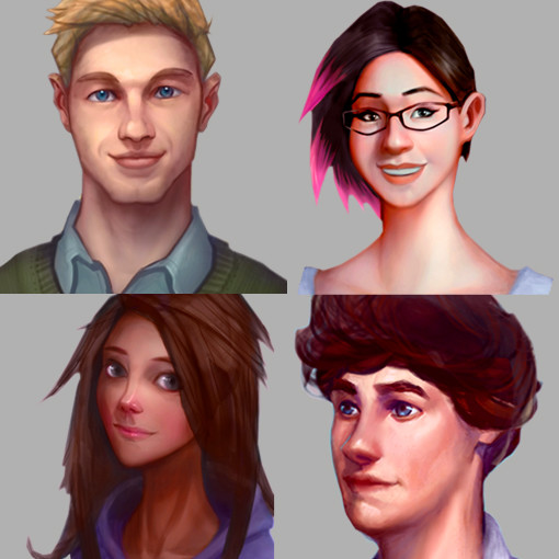 ArtStation - Short-Story Character Portraits