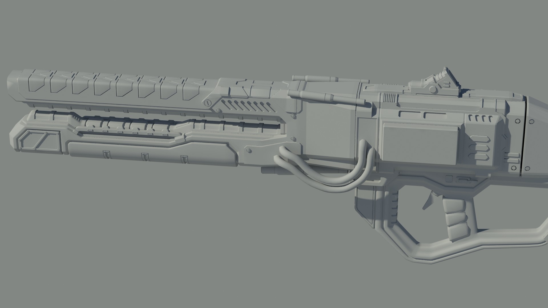 ArtStation - Railgun Work In Progress